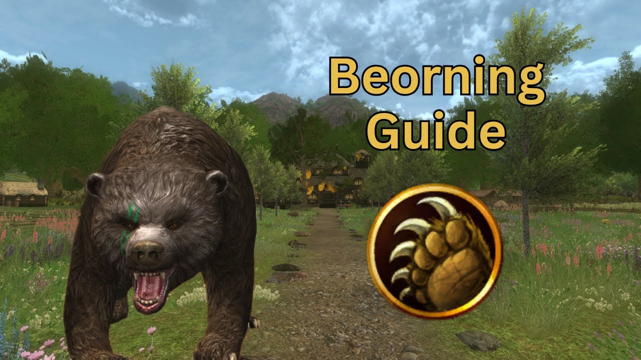 Lotro Beorning Class Guide | Class Guide for Beginners | #lotro # ...