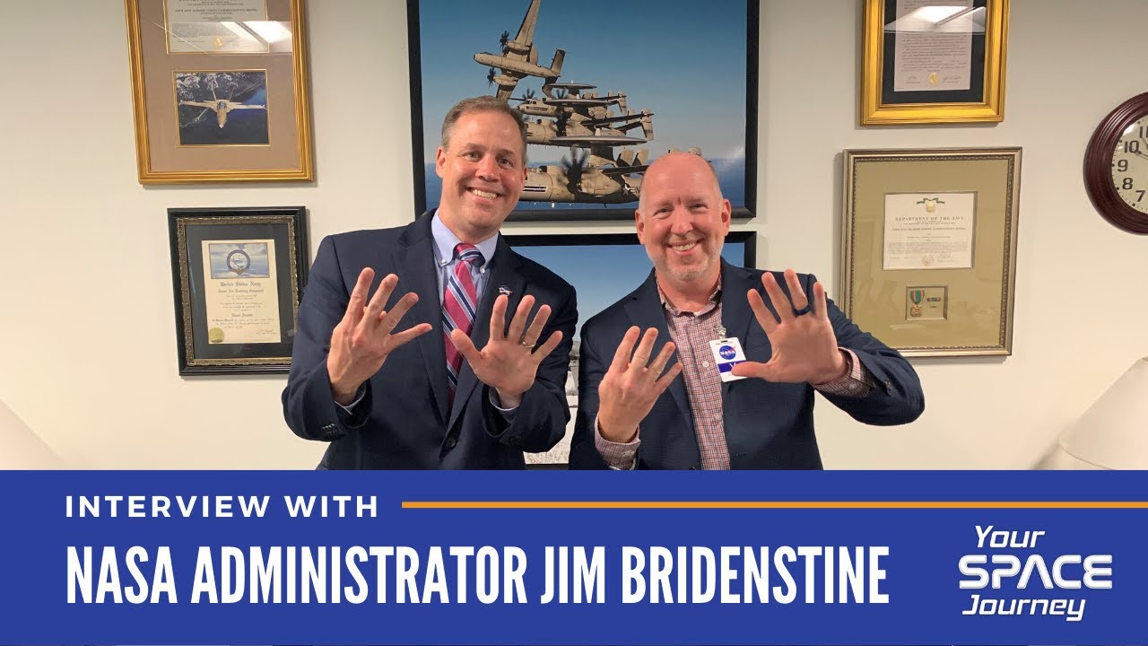 NASA Administrator Jim Bridenstine talks about aviation, Moon to Mars ...