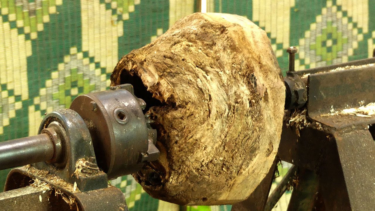 Woodturning Idea - The Decayed Burl - YouTube