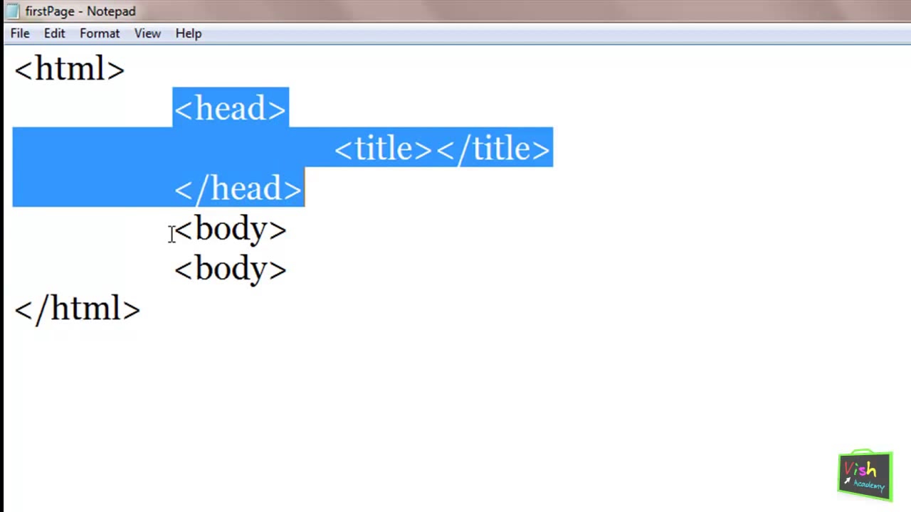 3 Title tag HTML Head Section in Hindi part 1 5 html in hindi YouTube - YouTube