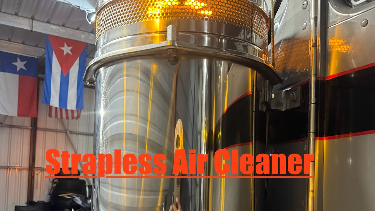 How to do an air cleaner strap DELETE 🪚On a Freightliner Classic w ...
