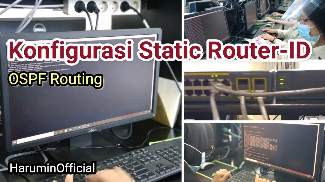 ospf router id configuration static | Mudah memahaminya | Ringkas - YouTube