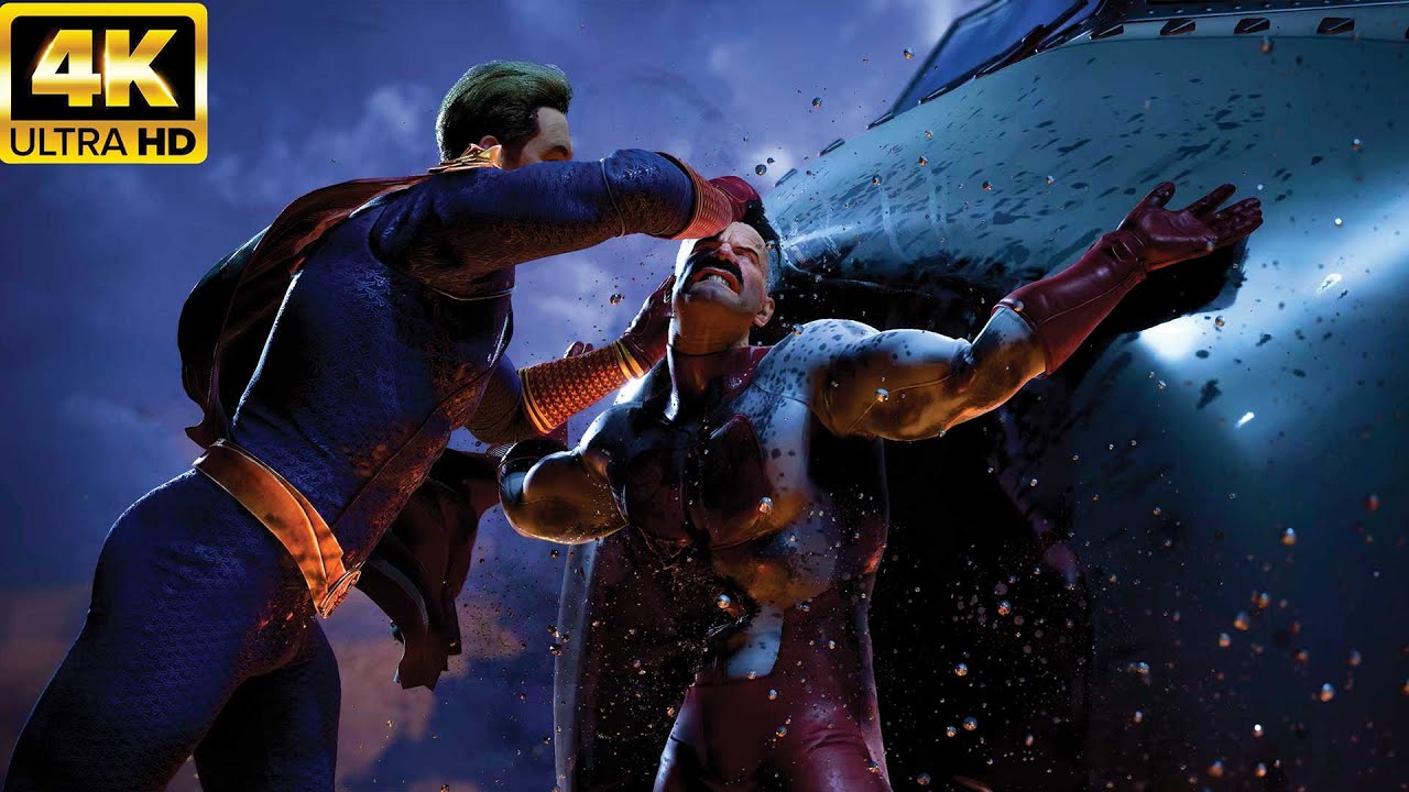 Homelander Fatality On Omni-Man and Peacemaker Mortal Kombat 1 [4K ...