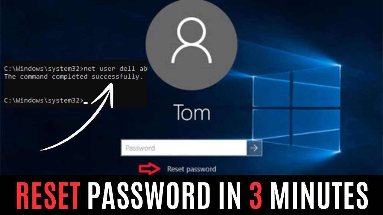 How to Reset Password in Windows 10 || Password Ko Reset Karen Windows ...