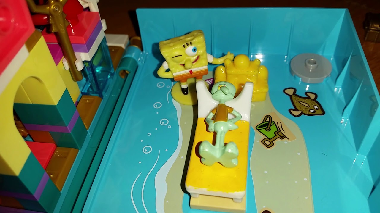 Ariel meets Spongebob and Squidward TOY VIDEO - YouTube