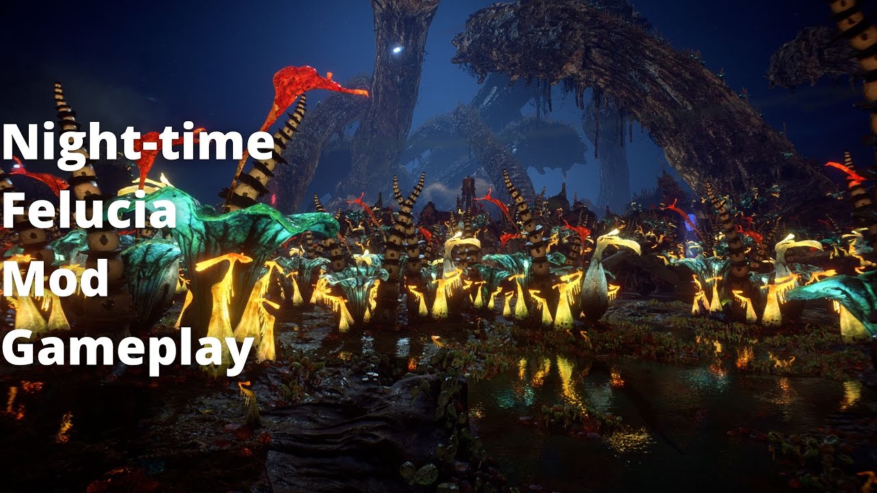 Star Wars Battlefront II - Night-time Felucia Mod Gameplay - YouTube