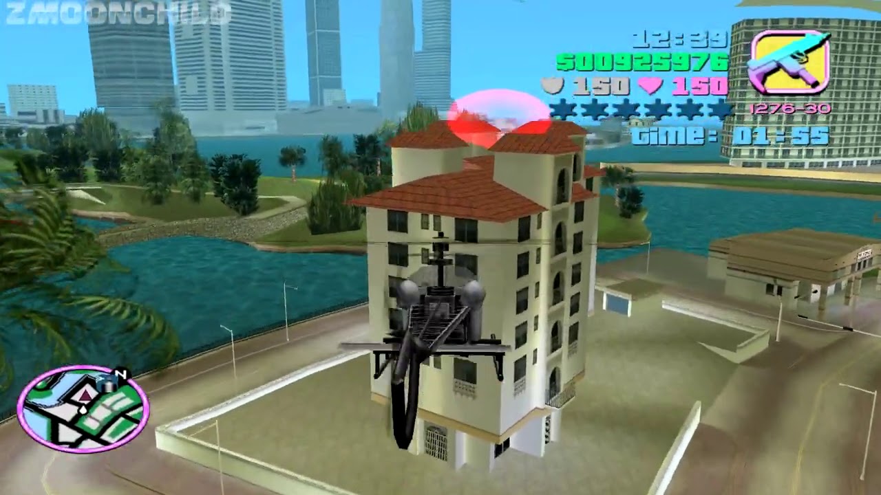 GTA Vice City - Vice Point Chopper Checkpoint - from the Starter Save ...