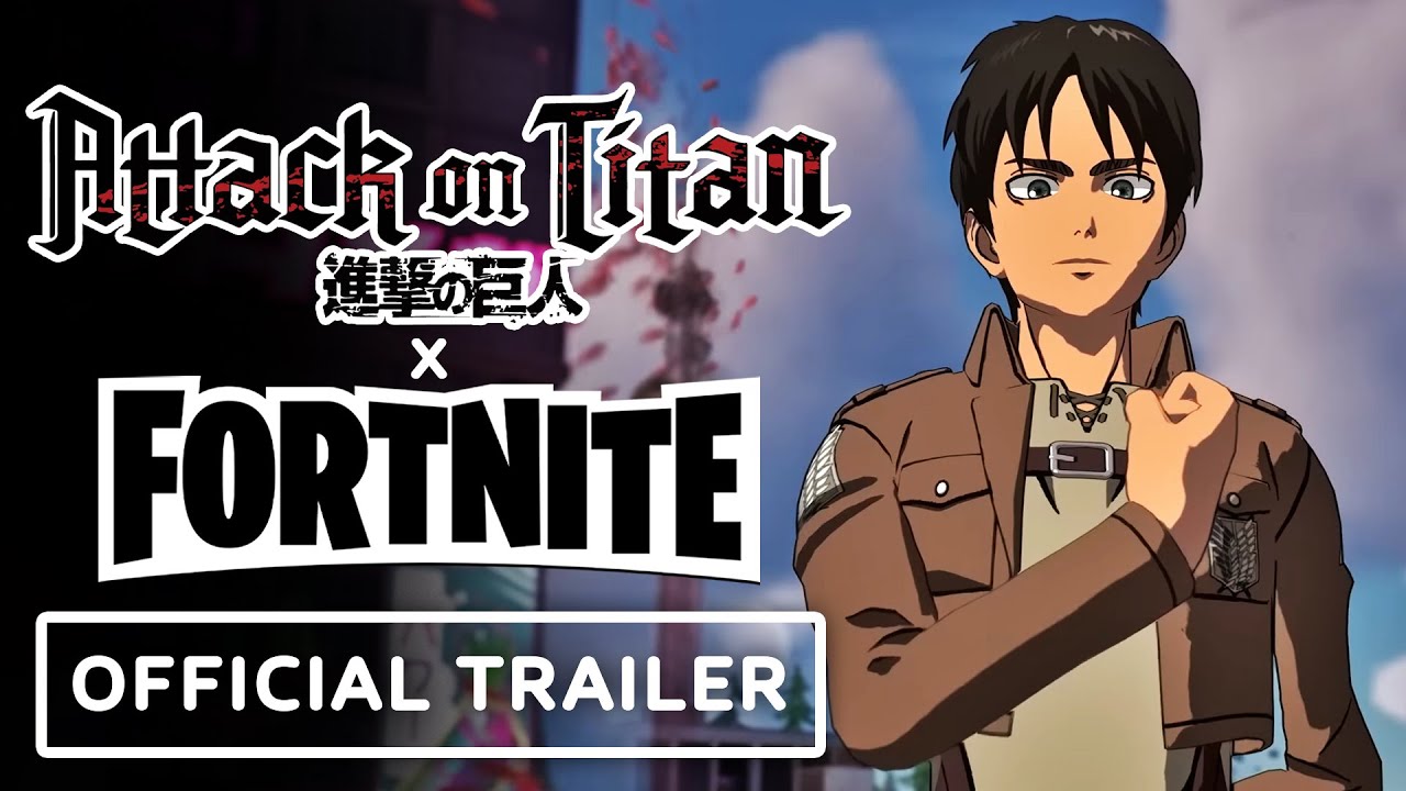 Attack on Titan x Fortnite - Official Gameplay Trailer - YouTube
