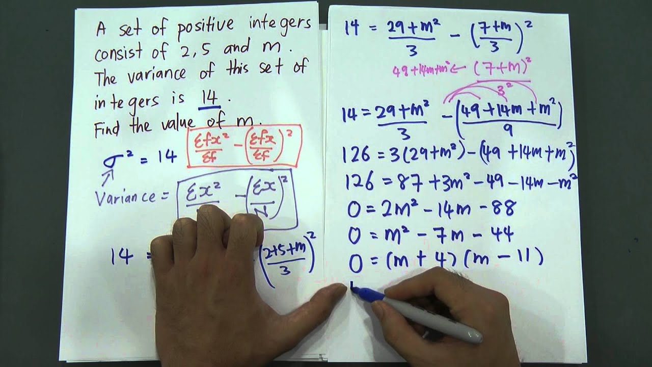 Add Maths Statistics for Paper 1 - YouTube