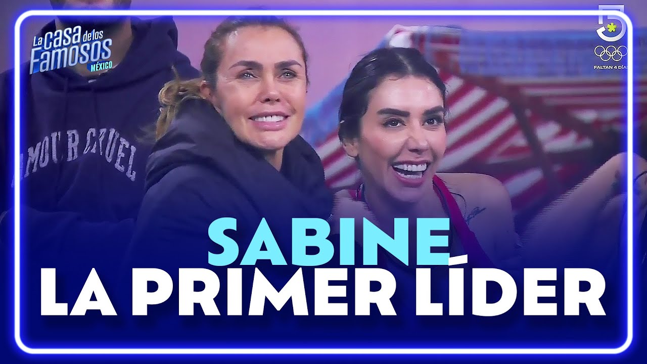 Sabine Moussier se convierte en la PRIMER LÍDER de La Casa de los Famosos México y sube a Karime ...