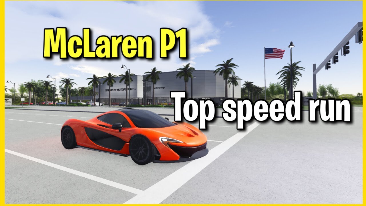 McLaren P1 - Southwest Florida TOP Speed Run - YouTube