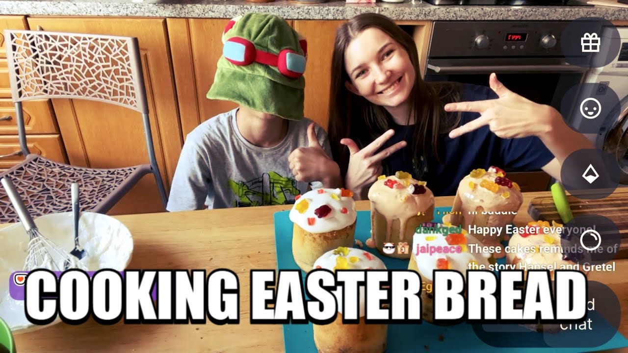 Cooking Ukrainian Easter Bread with little Teemo (stream highlights ...