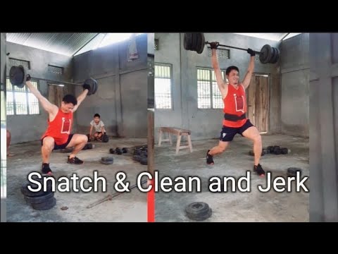 Snatch and Clean & Jerk Practice - YouTube