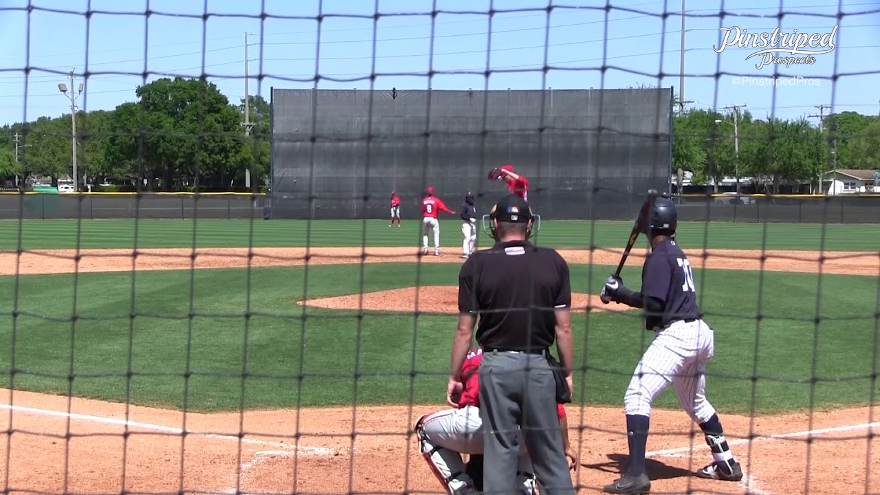 Terrance Robertson, Outfielder, Single, March 22, Jesus Bastidas Stolen ...