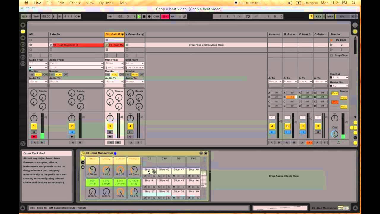 Chopping a beat for the Xylosynth with Aaron Leutwiler - YouTube