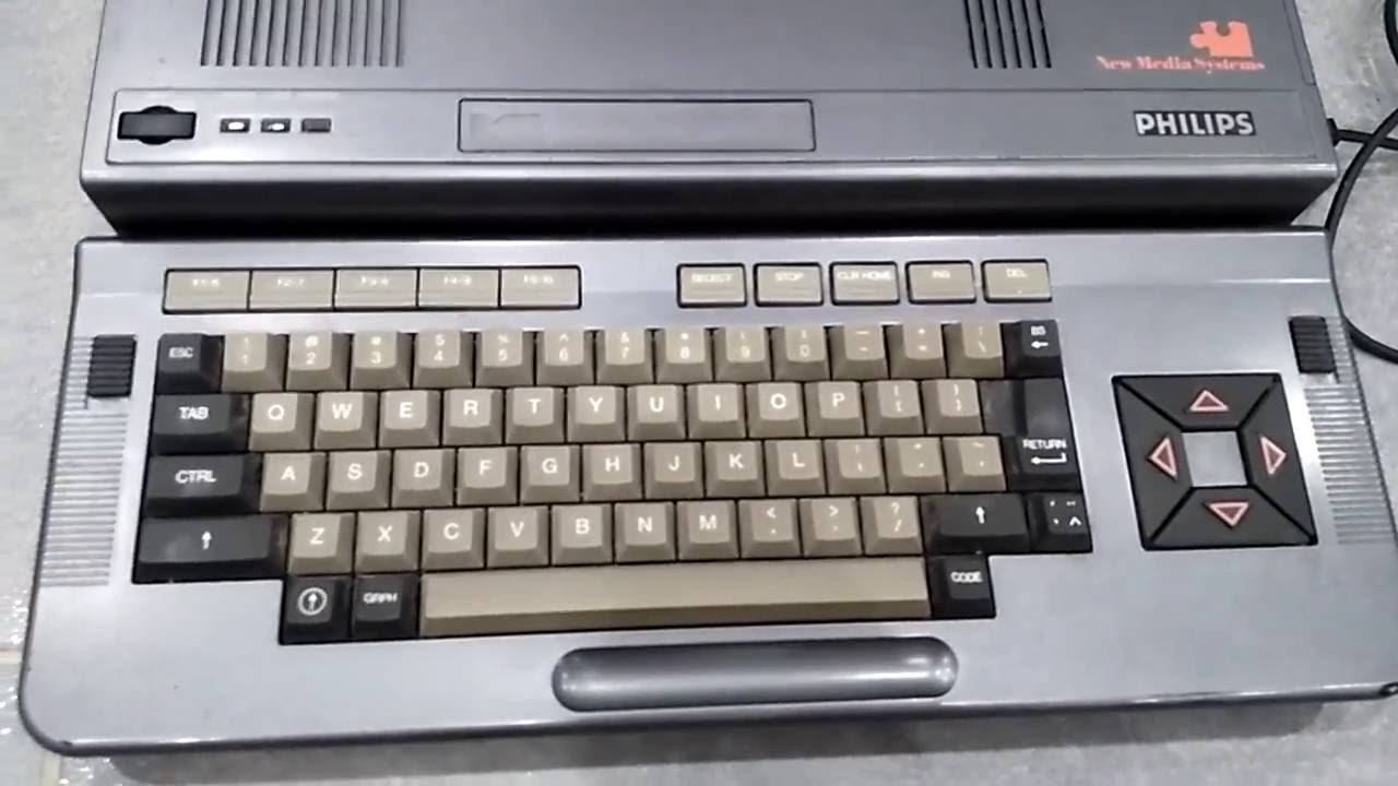 MSX2 MSX 2 PHILIPS VG 8235 + RIVER RAID - YouTube