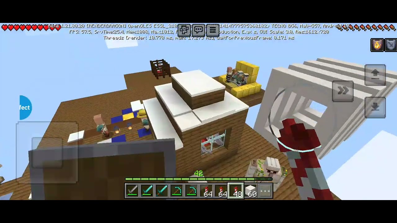 Minecraft Skybase - YouTube
