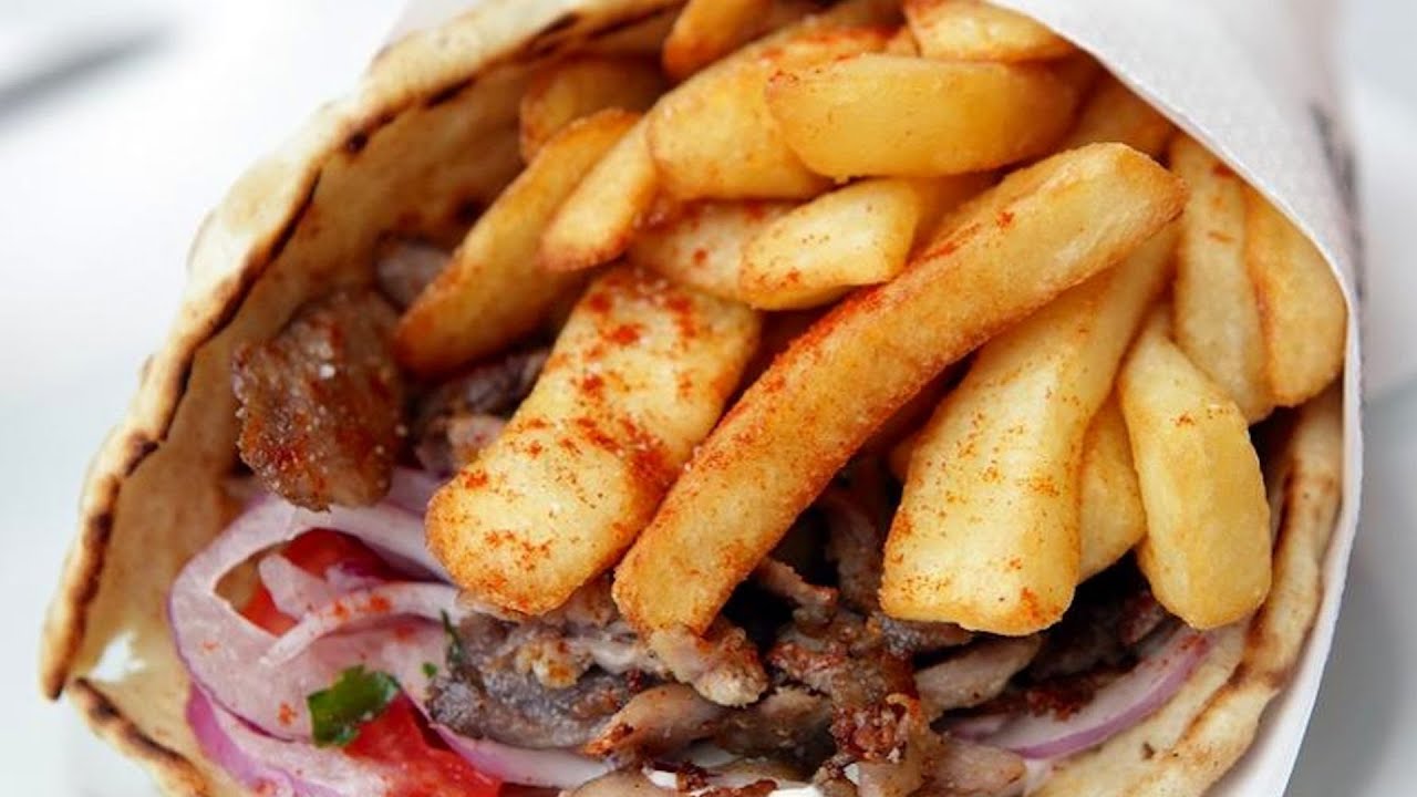 Authentisches Gyros: So geht geht Gyros in Griechenland! - YouTube