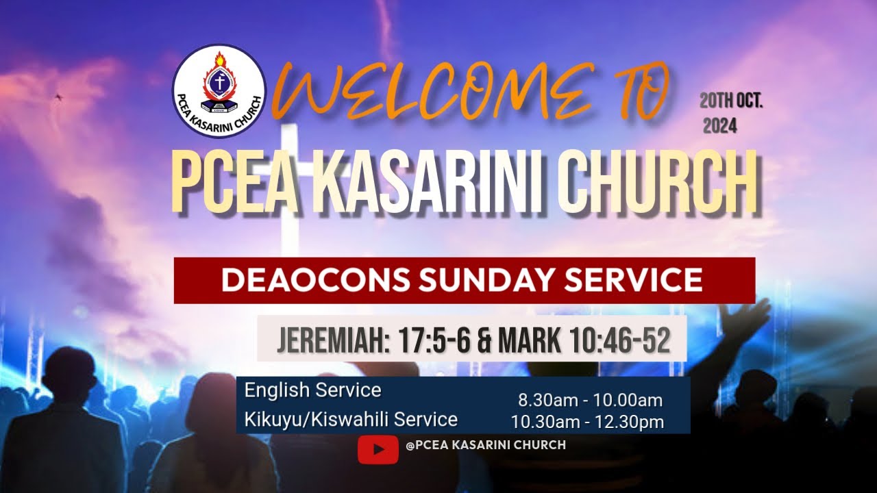 PCEA KASARINI CHURCH SECOND SERVICE - YouTube