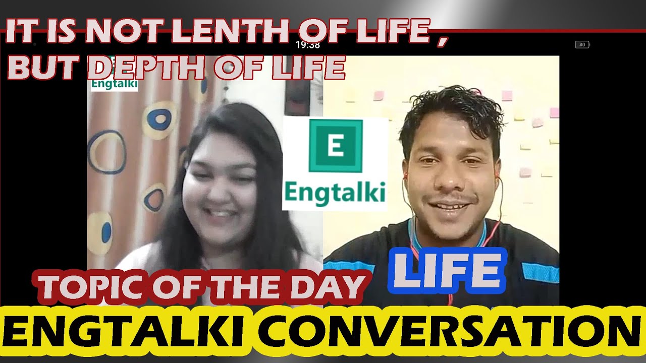 ENGTALKI CONVERSATION WITH SAMRIDHI MAM | ENGLISH SPEAKING PRACTICE ...