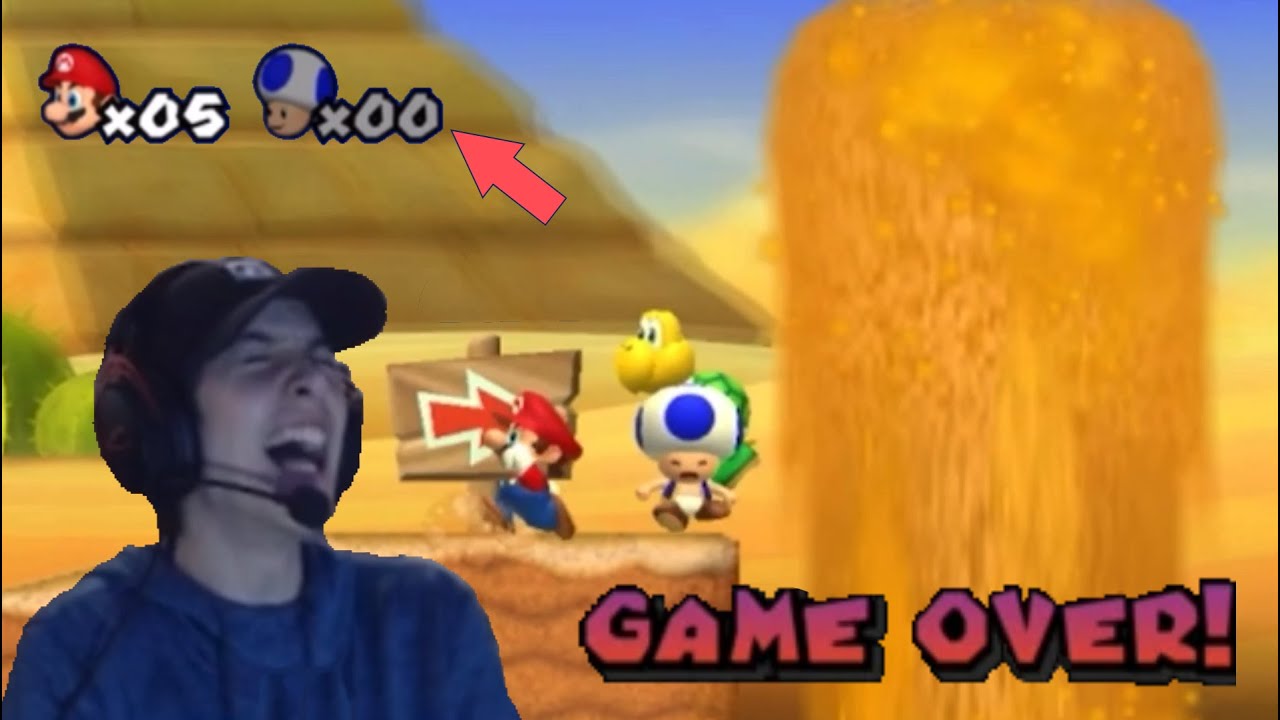 Practically a New Super Mario Bros Death Compilation - YouTube