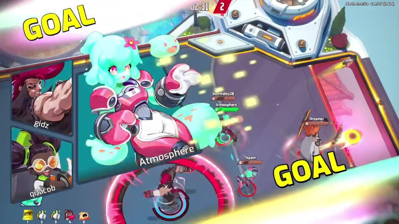 JUNO SLIMES GO CRAZY in Omega Strikers - YouTube