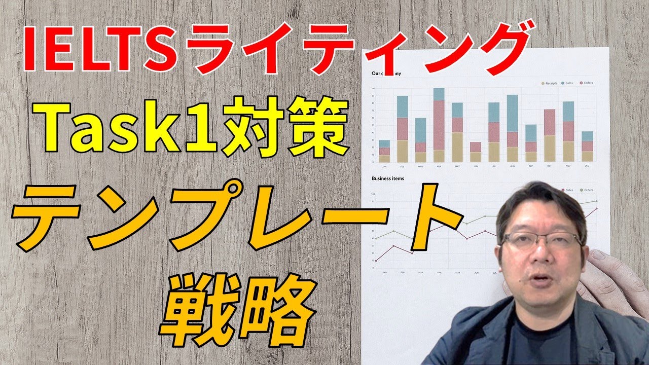 【IELTSライティング対策】アカデミックTask1のパターン化・テンプレート化 - YouTube