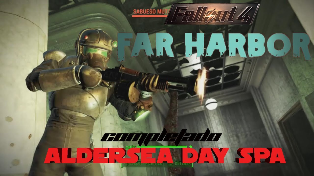 Aldersea day spa COMPLETADO Fallout 4 Far Harbor - YouTube