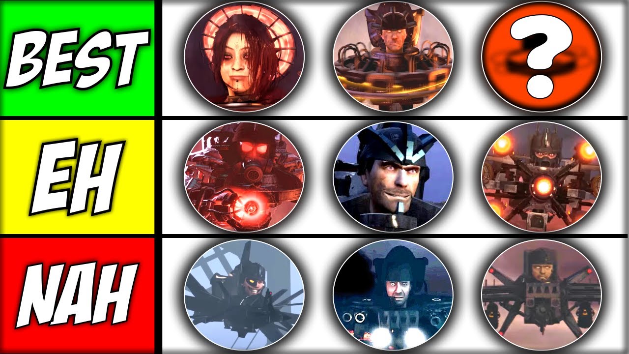 RANKING Every Astro Skibidi Toilet (Tier List) - YouTube