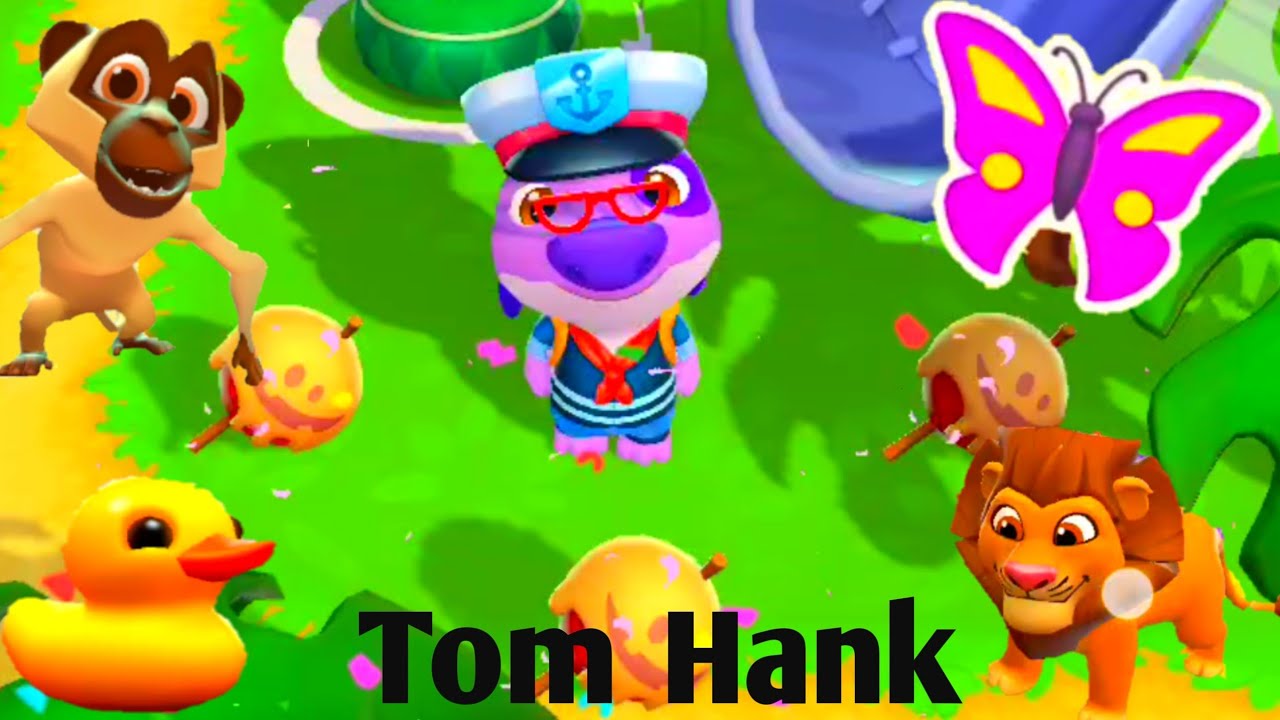 My Talking Tom Hank Island gameplay part 53 - YouTube