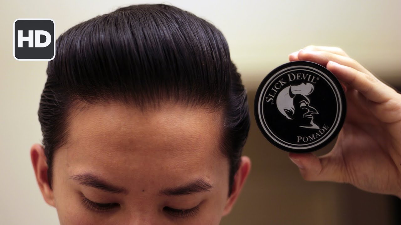 Slick Devil Pomade Review -- Water-based for Water-based Haters - YouTube