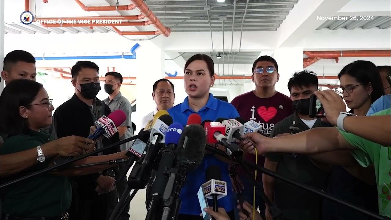 VPISD speaks to the press at the Veterans Memorial Medical Center (VMMC) (Nov 26, 2024) - YouTube