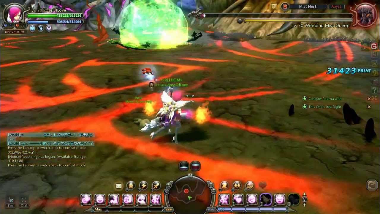 Dragon Nest - lvl 70 Elestra/ Ice Witch Solo Mist Nest - YouTube