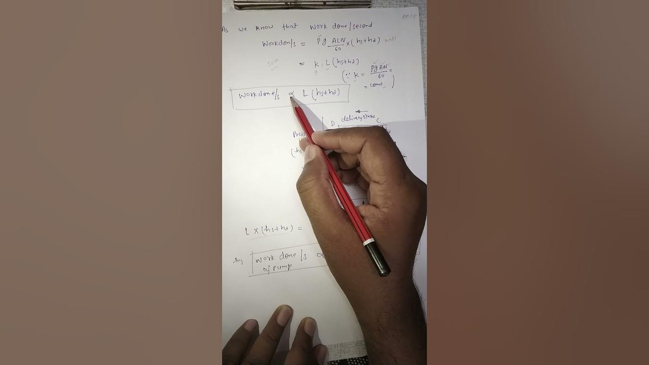 Reciprocating pump explanation - 6- Indicator diagram - YouTube