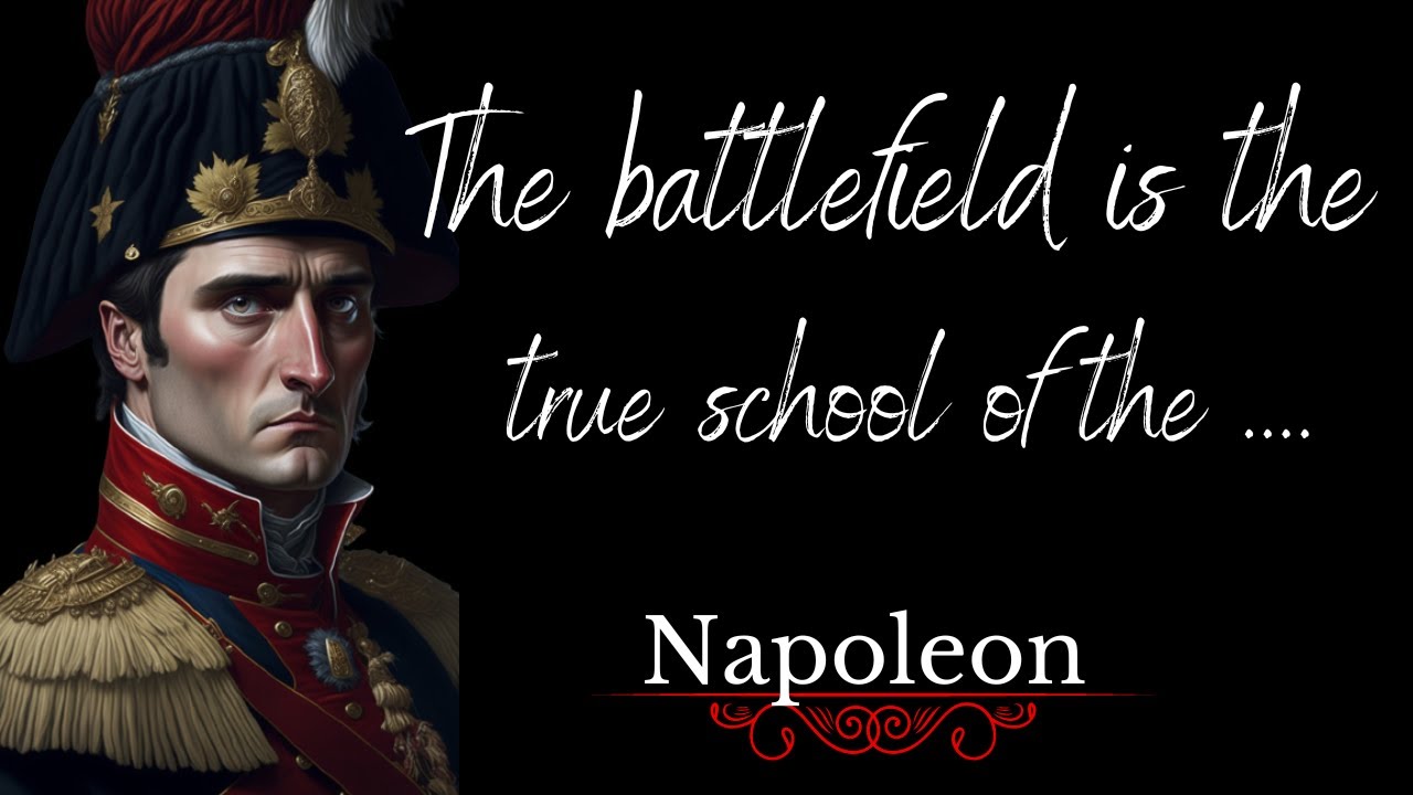 Napoleon's 25 Quotes | Famous Quotes from Napoleon 💖 Napoleon Bonaparte ...