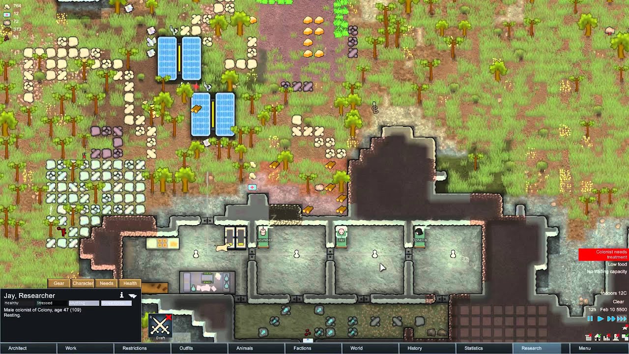 Test stream: LotGL live! LAB playing Rimworld - YouTube
