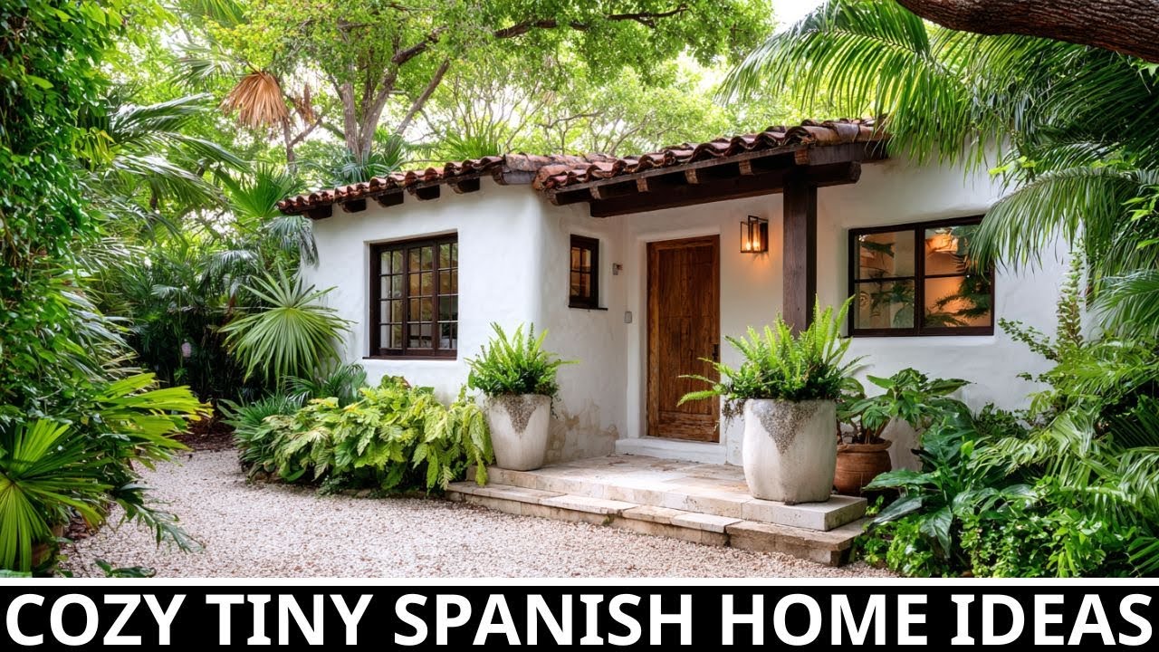 Tiny Spanish House Design Ideas – Traditional Charm in a Small Home ...