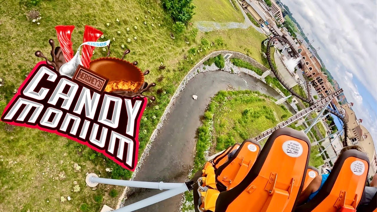 Candymonium | The World's Sweetest Coaster With Milk Chocolate Track ...