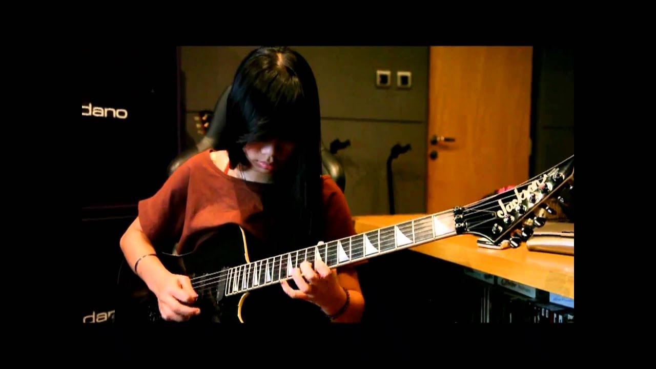 Angel Stephanie plays Picture (Marty Friedman cover) Bad DNA - YouTube