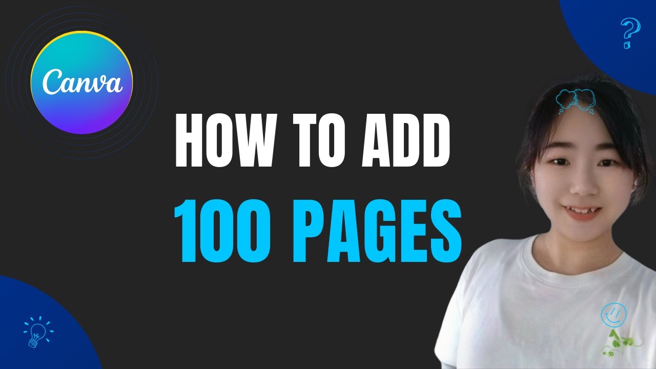 How to add 100 pages in Canva : Easy Step-by-Step Guide - YouTube
