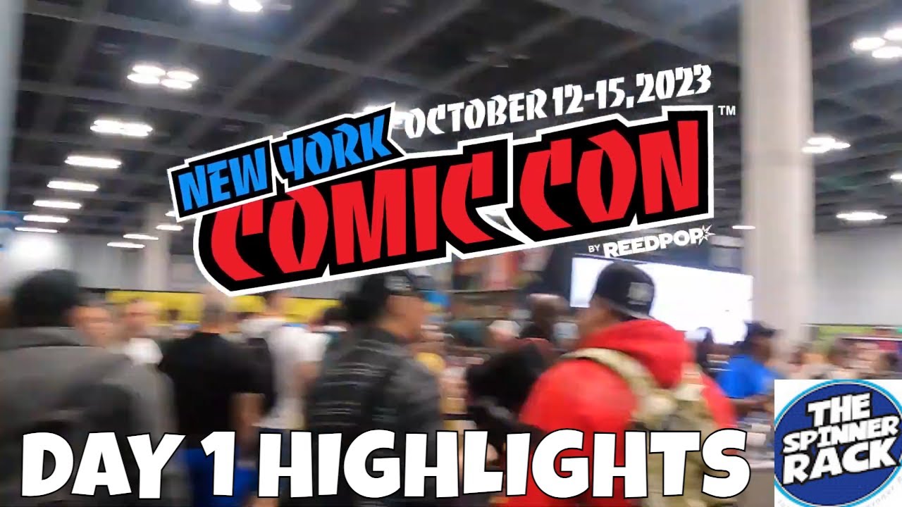 New York Comic Con 2023 with the Spinner Rack - YouTube