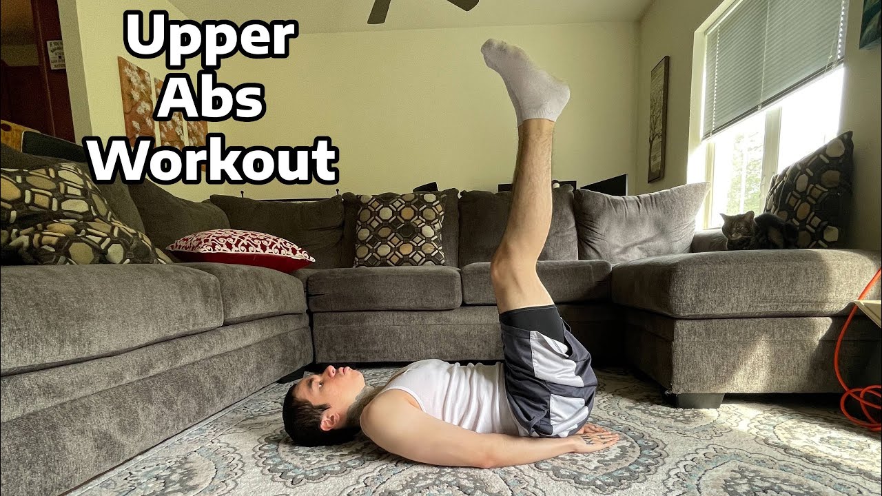 Want Abs? Try THIS Upper Abs Workout! - YouTube