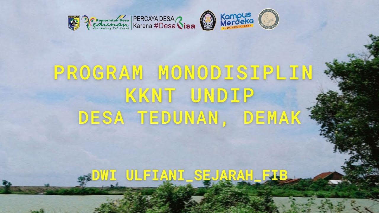 Program Kerja Monodisiplin Tentang Buku Sejarah Desa Tedunan dan Biografi Syekh Maulana Al ...