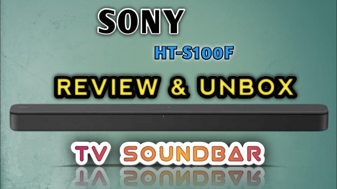 Sony HT-S100F Integrated Tweeter and Bluetooth Sound Bar | #sony # ...