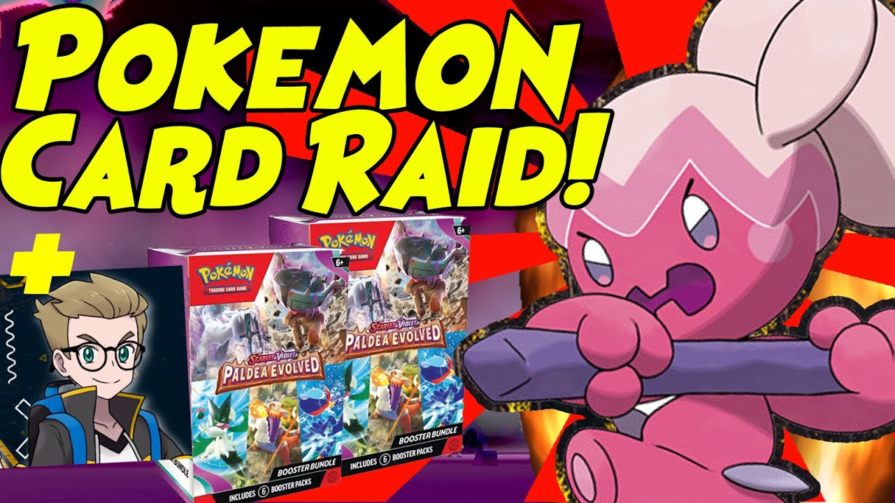 Pokemon TCG RAID BATTLE Challenge! Opening Paldea Evolved Booster ...