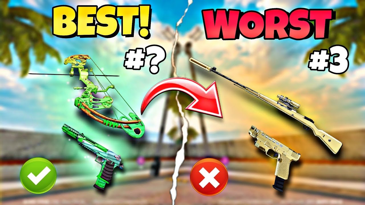 Ranking BloodStrike Weapons (Best ️ to Worst! ️) - Part 3 - YouTube
