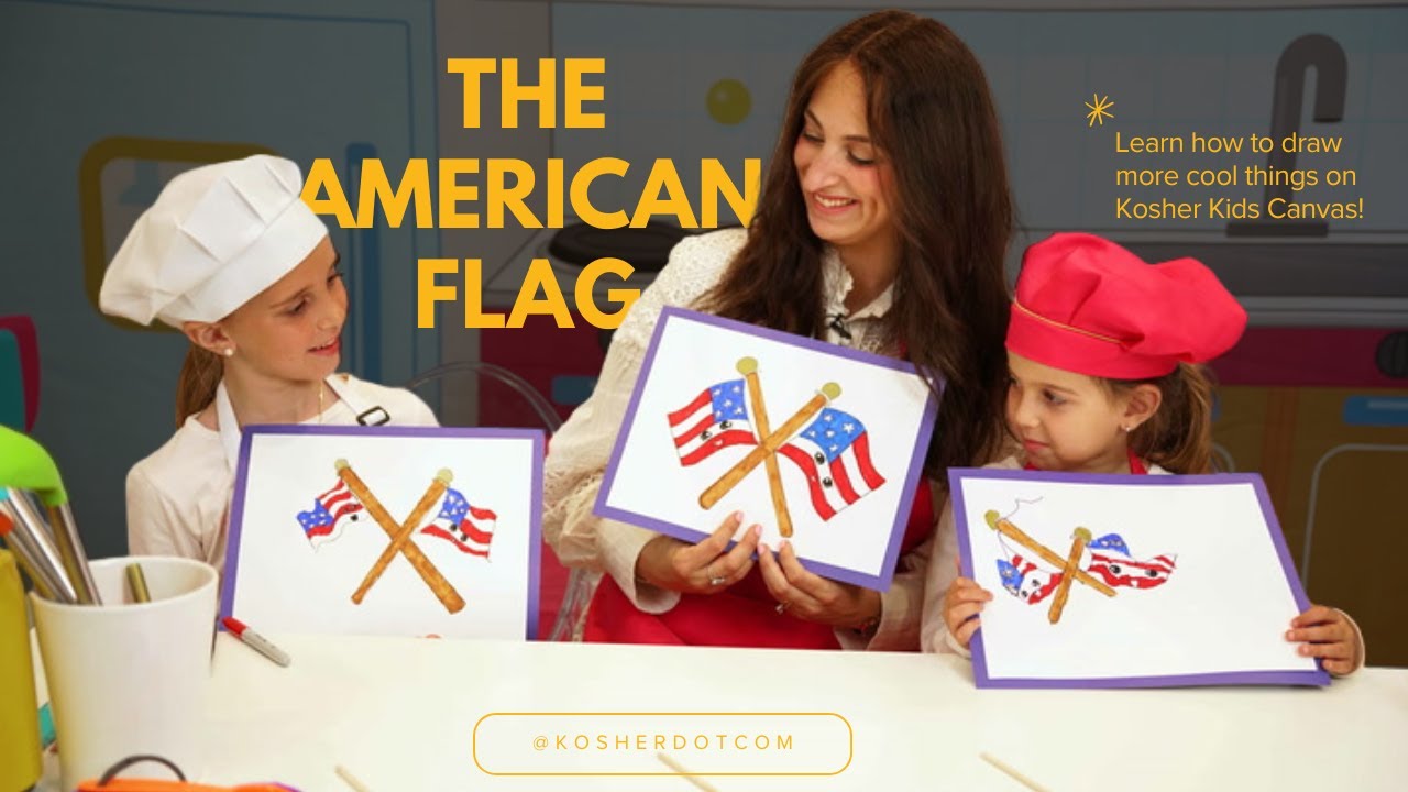 How To Draw An American Flag | Step By Step Guide - YouTube