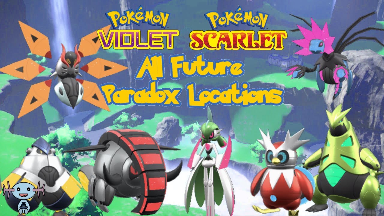 All Future Paradox Pokémon Locations | Pokémon Scarlet and Violet - YouTube