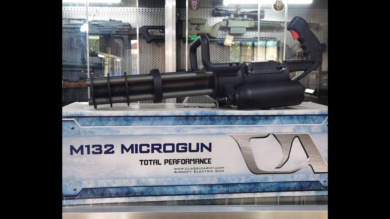 Classic Army M132 Microgun - YouTube