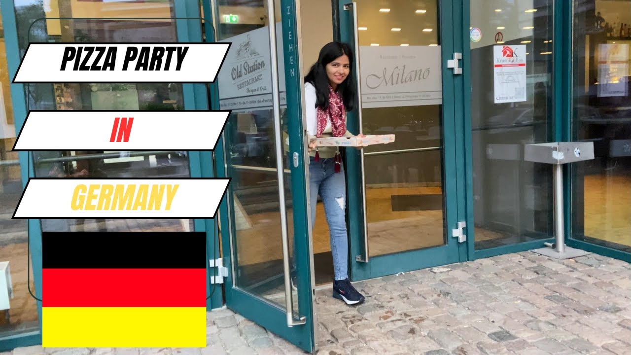 Pizza Party in Germany, Tasting German food, Celebration || HR13 in ...